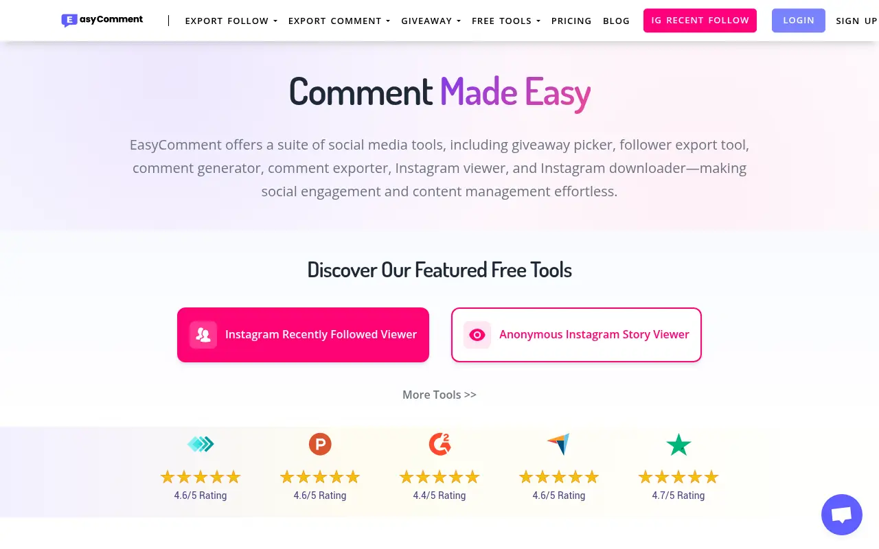 EasyComment.ai – Free AI Social Comment Generator & Giveaway Picker