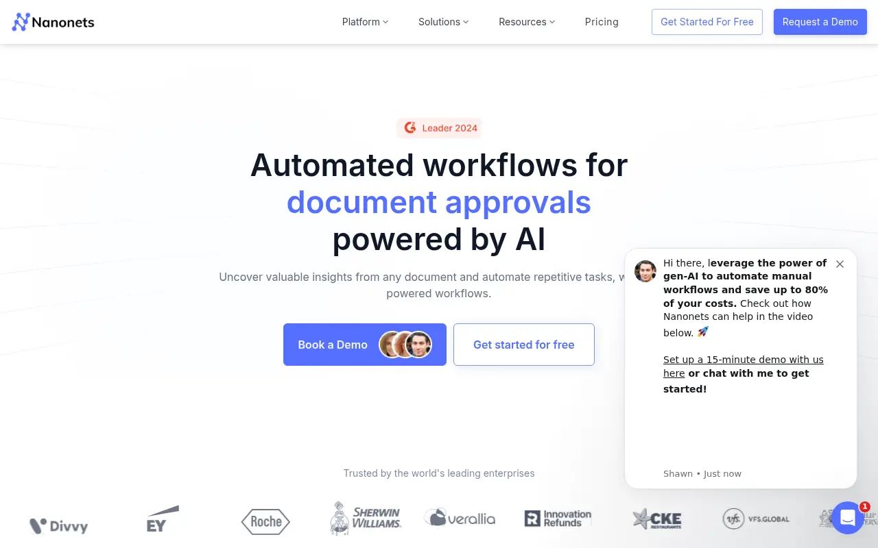 Nanonets AI Powered Document Automation Nanonets AI Powered Document Automation