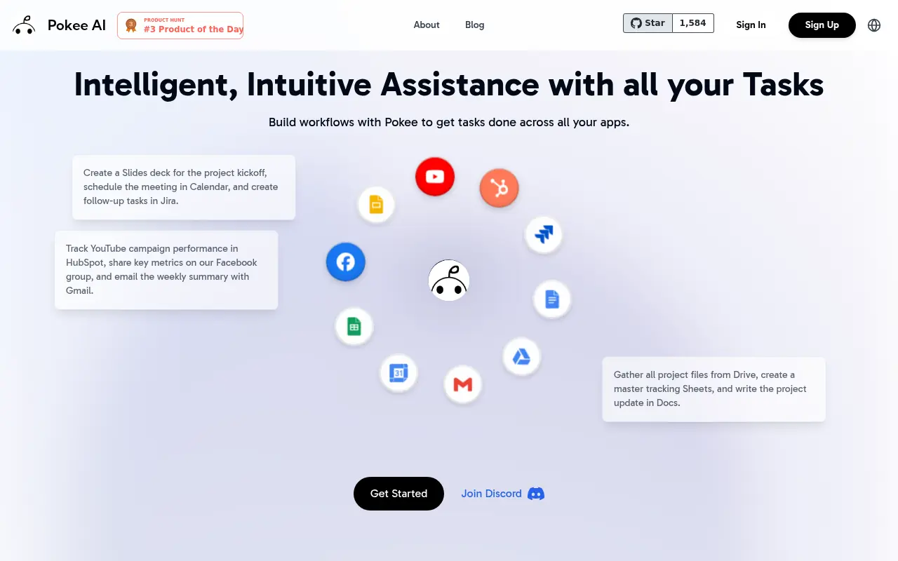Pokee AI – Next-Gen AI Agent for Workflow Automation