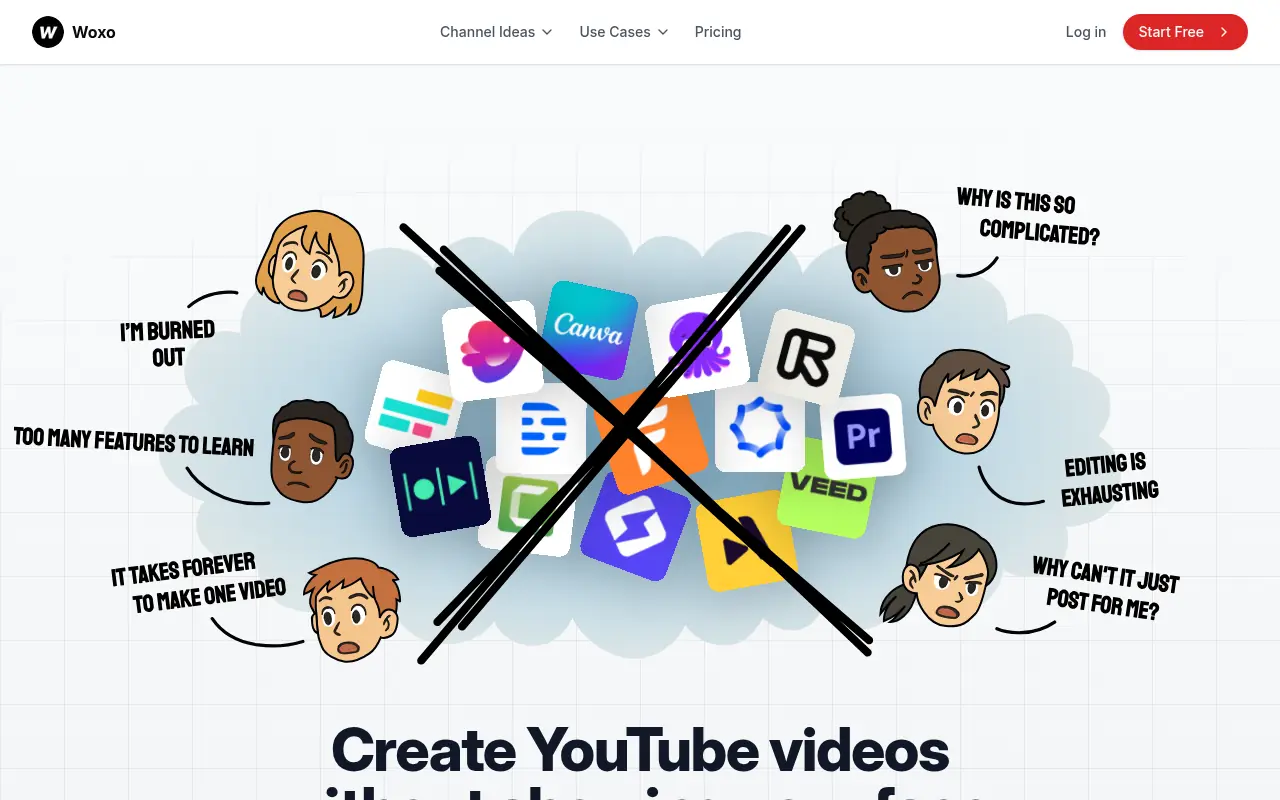 Woxo: AI-Powered Video Creator for Social Media